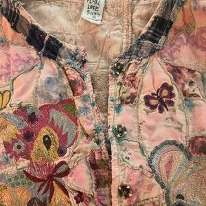 Magnolia Pearl | Jackets & Coats | Magnolia Pearl Pink Quilted Jacket ...